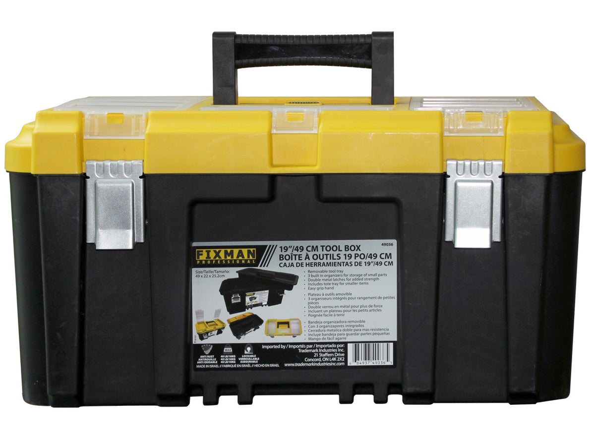 49065- 19" & 13" Tool Master Tool Box Set – Trademark Industries Inc