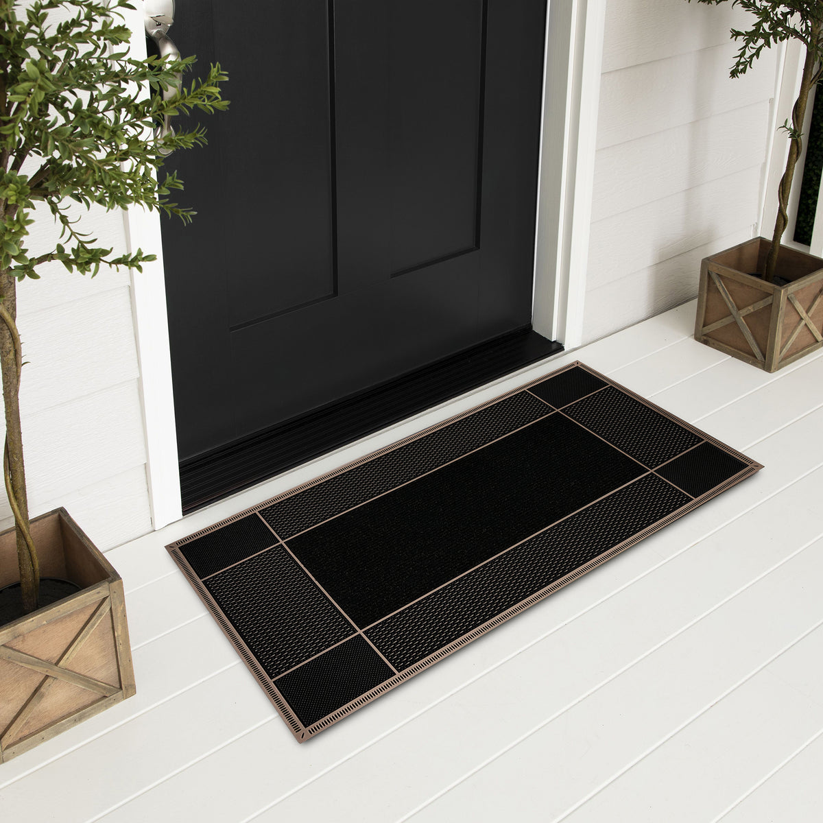 87731- Floor Choice 23”x46” Runway Brown Mat – Trademark Industries Inc